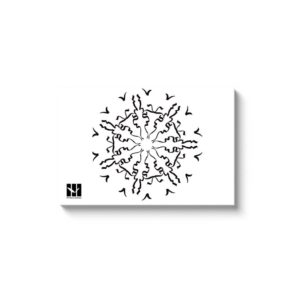 Free Flow Pattern Collection- D1 V1 - Canvas – Primary Scenes